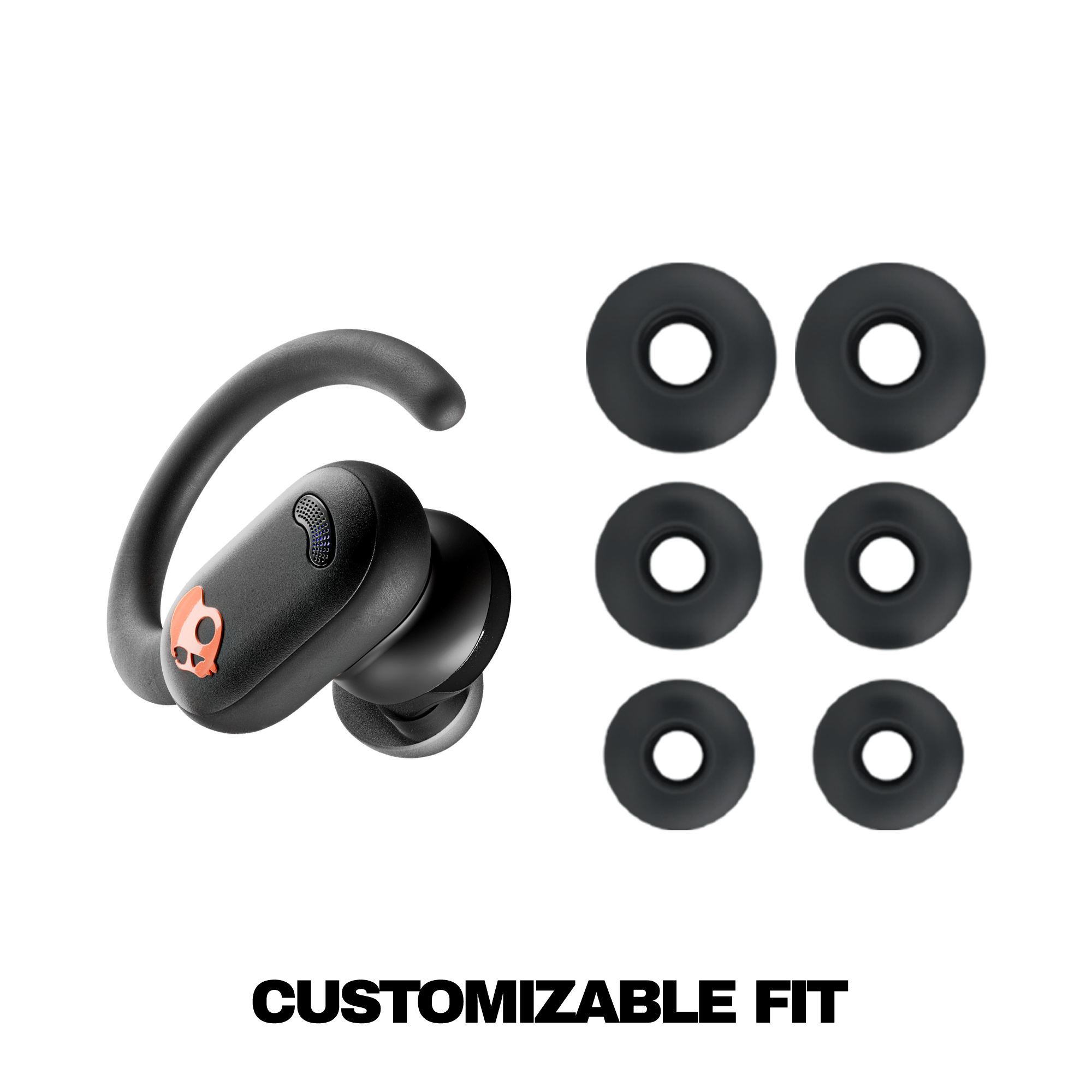 Push® ANC Active | Wireless Noise Cancelling Earbuds with Ear Hooks